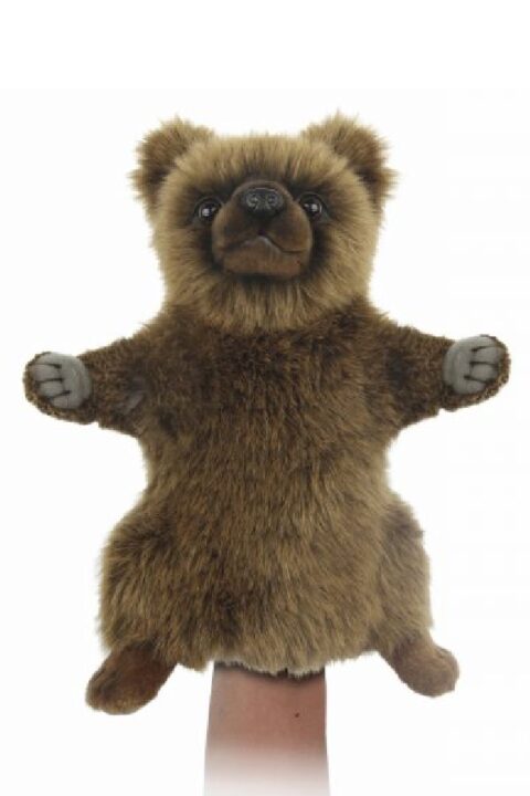 Buy BROWN BEAR HAND PUPPET online from Nana's Teddies
